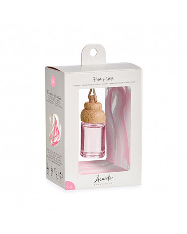 Ambientador Coche Colgante a precio barato Esencias Fresa y Nata