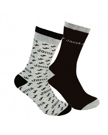 Calcetín Alto Algodón Caballero Joma Pack 2 precio barato Color Negro ...