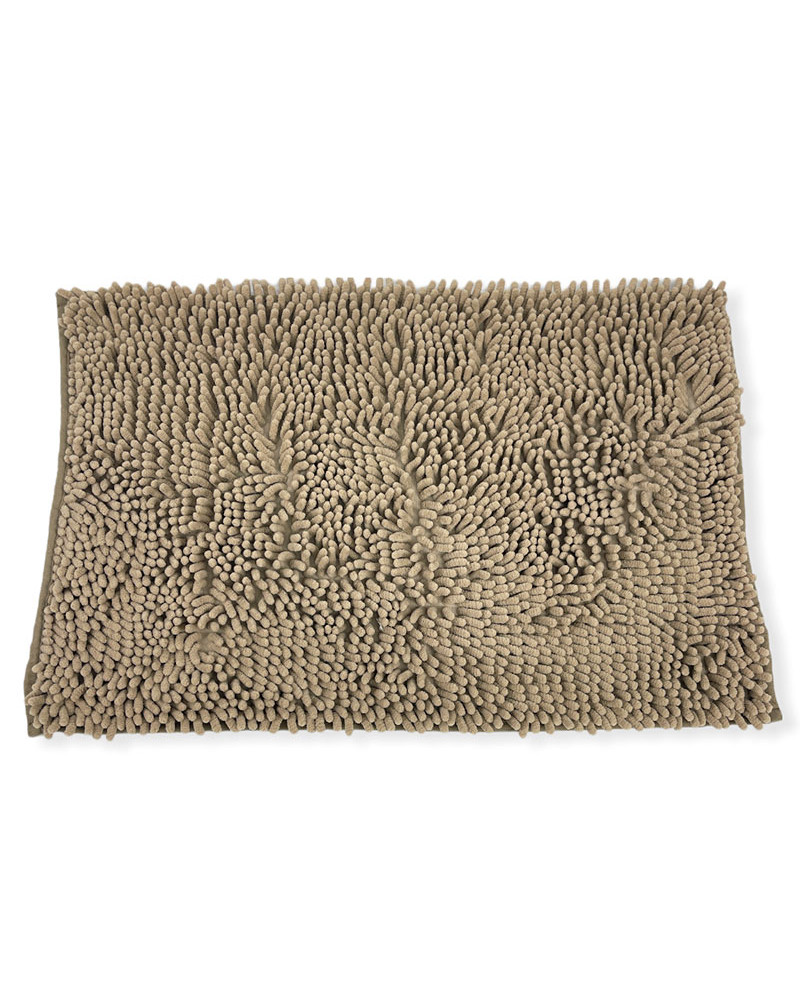 Alfombra barata de baño Gusanos Microfibra Valeria absorbente Color ...
