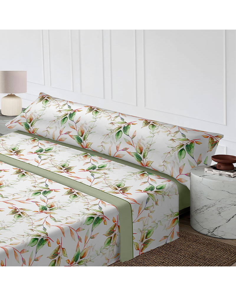 Juego de Sábanas de Verano 3 Piezas 144 hilos Estampado Pampia Barato ...